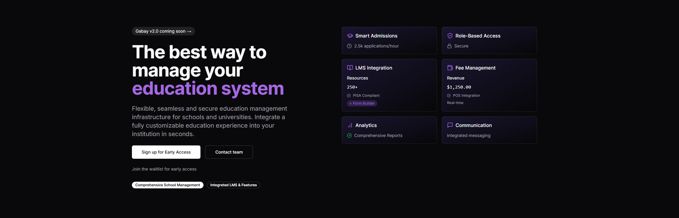 Gabay Online: All-in-One Education Management System